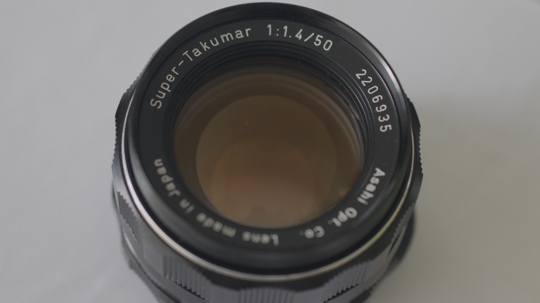 ORIGINAL PENTAX Super Takumar 50mm F1.4 lens (M42 mount) in good ...