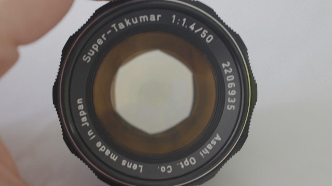 ORIGINAL PENTAX Super Takumar 50mm F1.4 lens (M42 mount) in good ...