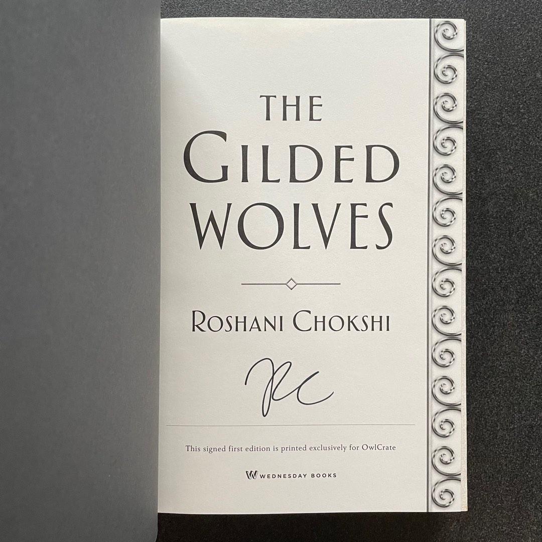 Owlcrate The Gilded Wolves by Roshani Chokshi, Hobbies & Toys, Books ...