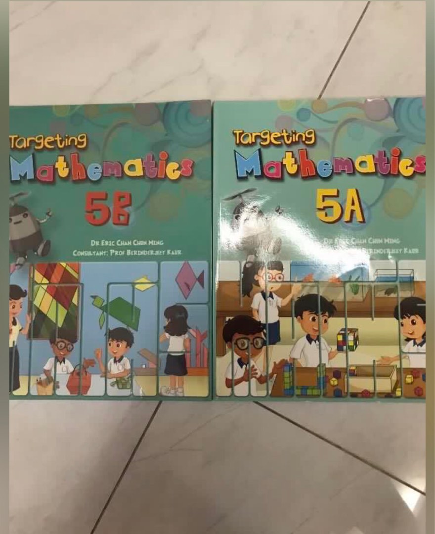 P5 Math Textbook A/B, Hobbies & Toys, Books & Magazines, Textbooks on ...