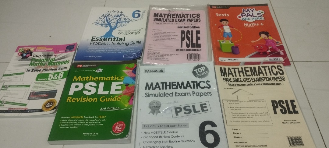 P6 Math Assessment,Practice papers & Revision guide, Hobbies & Toys ...