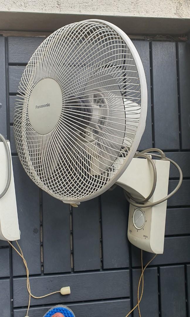 Panasonic wall fan 12", TV & Home Appliances, Other Home Appliances on ...