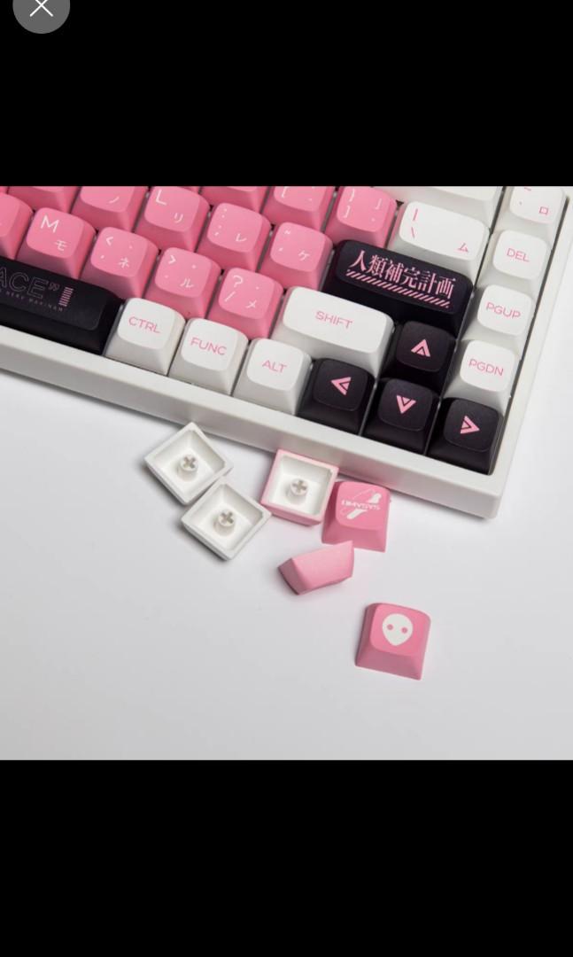 PBT EVA No. 8 Keycaps | Neon Genesis Evangelion Keycaps | XDA Profile ...