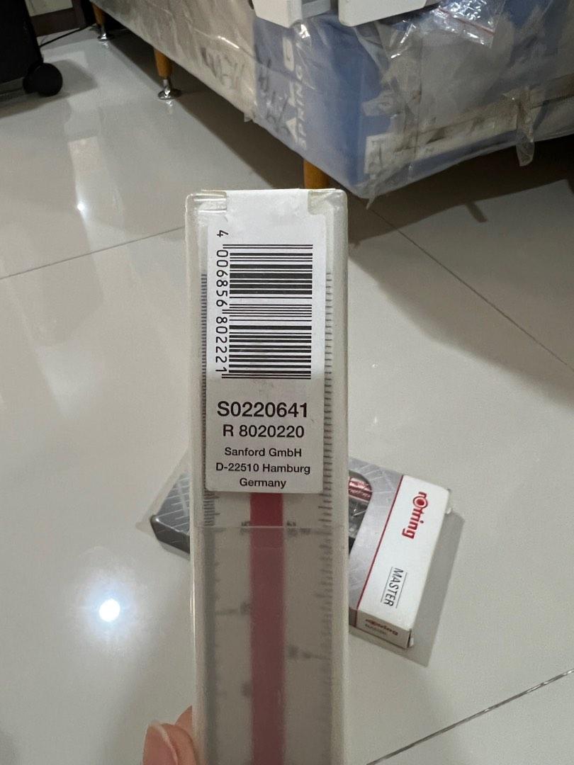 Penggaris skala rotring - arsitek triangular scale rotring, Buku & Alat ...