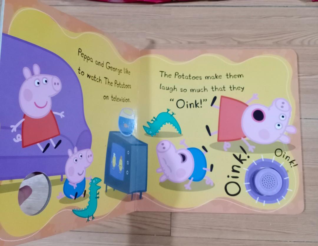 Peppa Pig Noisy Day Boardbook, Hobbies & Toys, Books & Magazines ...
