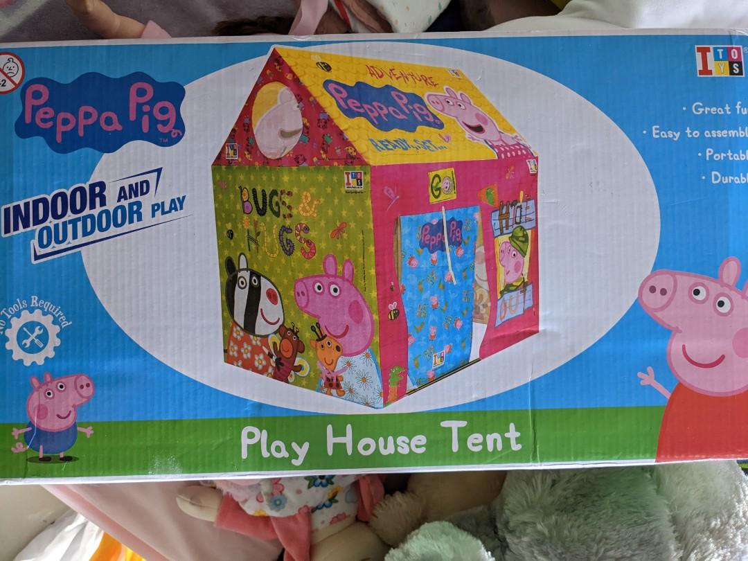 Peppa Pig Play Tent, Hobbies & Toys, Toys & Games on Carousell