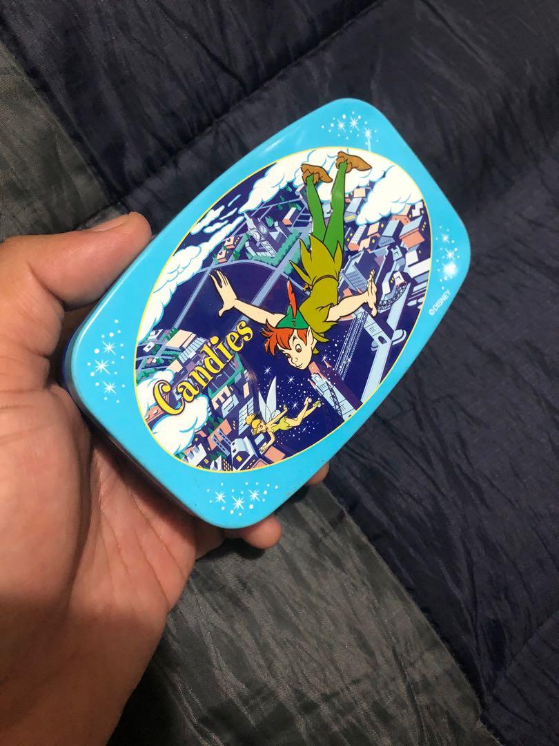 Peter pan small tin can container, Hobbies & Toys, Memorabilia ...