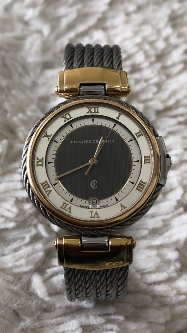 PHILIPPE CHARIOL WATCH UNISEX, Women's Fashion, Watches & Accessories ...