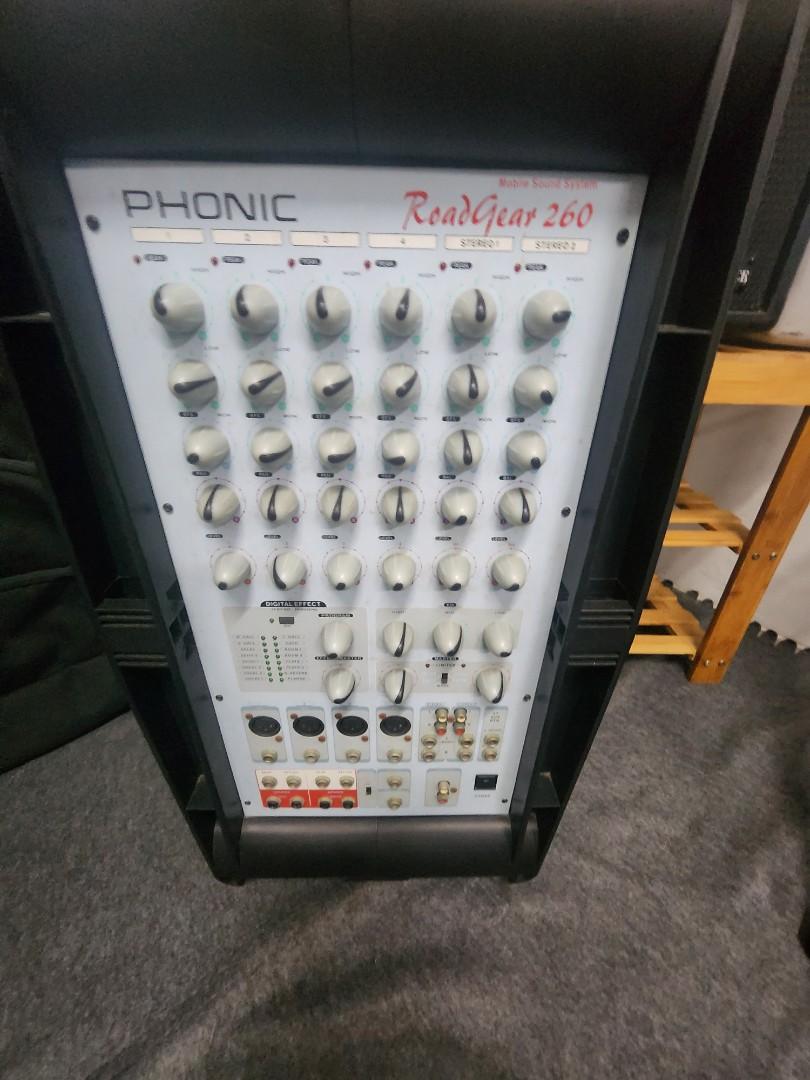 Phonic RoadGear 260, Hobbies & Toys, Music & Media, Music Accessories on Carousell