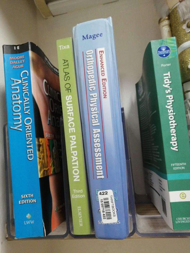Physiotherapy textbooks at $15 each!, Hobbies & Toys, Books & Magazines ...