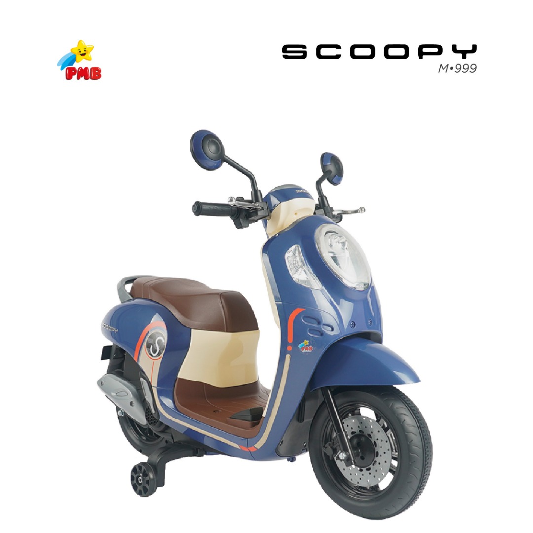 PMB RIDE ON MOTORCYCLE M999 - HONDA SCOOPY, Babies & Kids, Infant ...