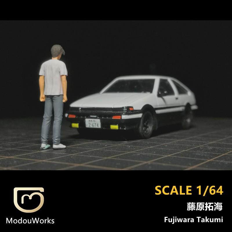 1/64 "sad" Takumi Fujiwara figurine Initial D, Hobbies & Toys, Toys ...