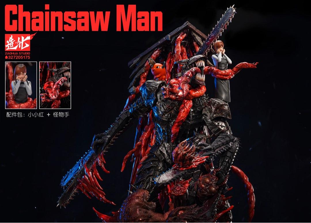 【PO】Chainsaw Devil GK Figure ZaoHua Studio Chainsaw Man, Hobbies & Toys ...