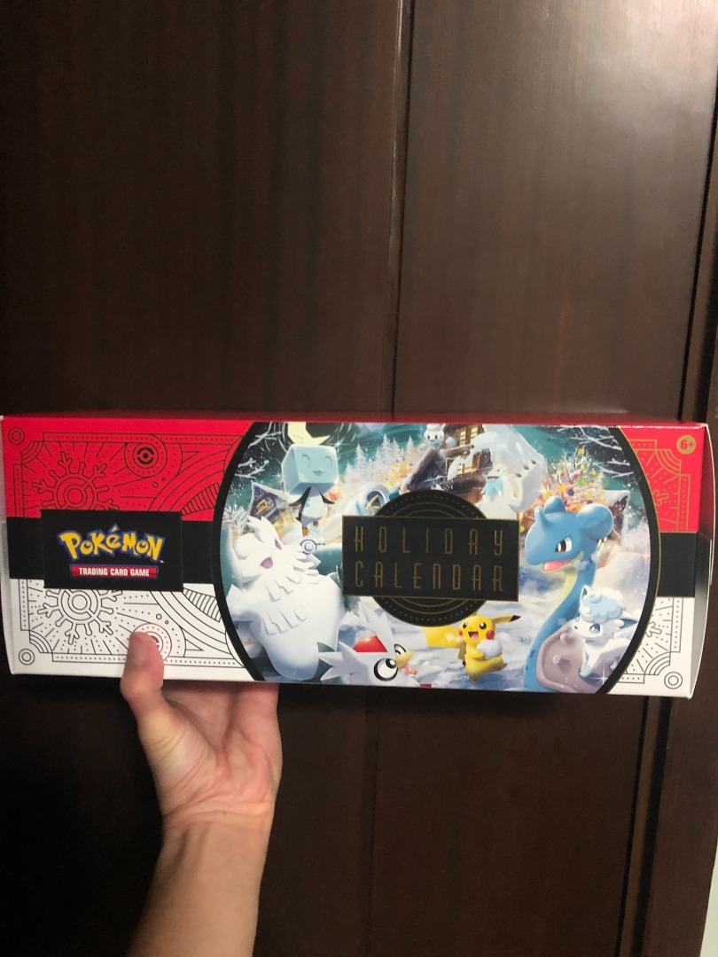 Pokemon 2022 Holiday Calendar TCG English, Hobbies & Toys, Toys & Games ...
