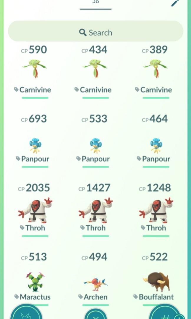 Pokemon Go Regional Pokemon, Video Gaming, Video Games, Others on Carousell