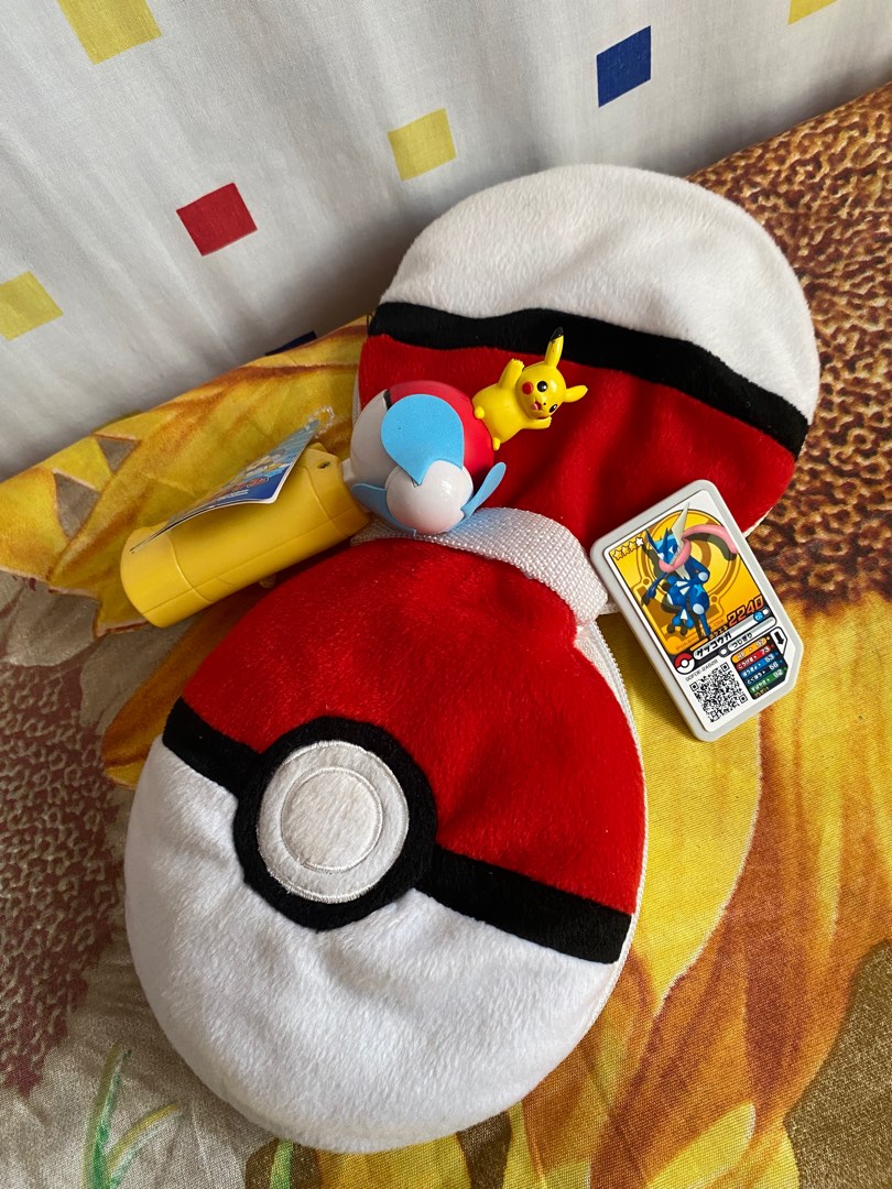 Pokemon Pokeball CD Holder & Pikachu Fan Bundle, Hobbies & Toys, Toys ...