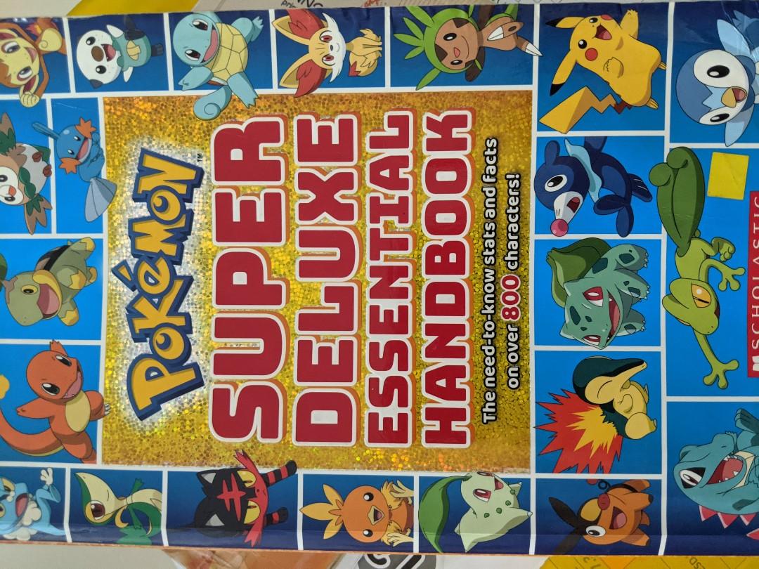 Pokemon Super deluxe essential handbook, Hobbies & Toys, Books ...