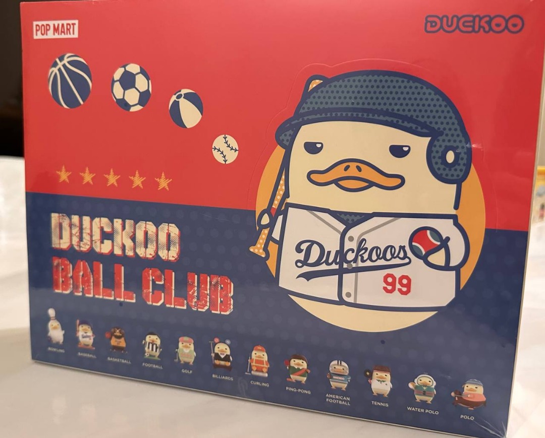 POP MART Duckoo Ball Club Box Full Set, Hobbies & Toys, Toys & Games on ...