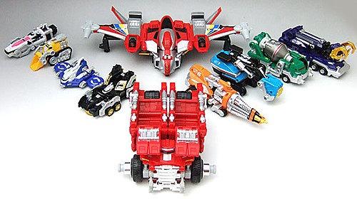 Power Rangers Operation Overdrive Megazord Collection (Drive Max ...