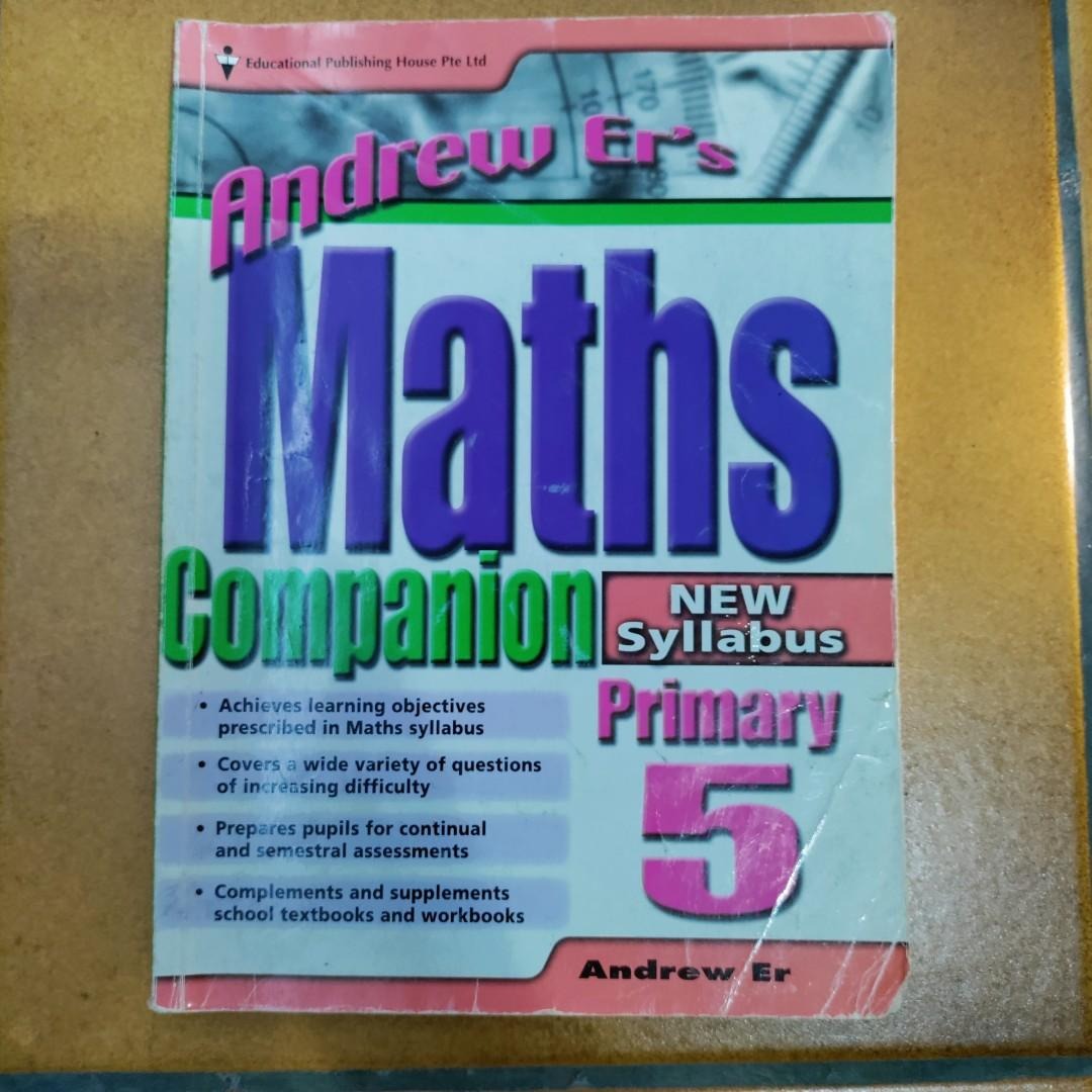 Primary 5 Andrew Er's maths companion P5 Mathematics assessment book ...