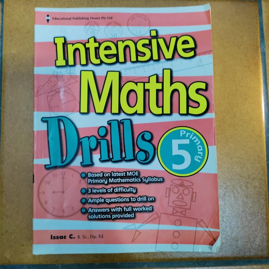 Primary 5 intensive maths drills. p5 mathematics assessment book ...