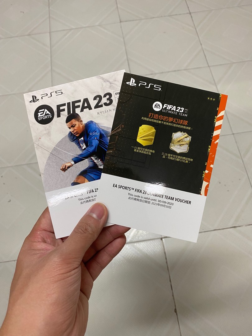 Ps5 fifa23 下載版code連ultimate team, 電子遊戲, 電子遊戲, PlayStation - Carousell