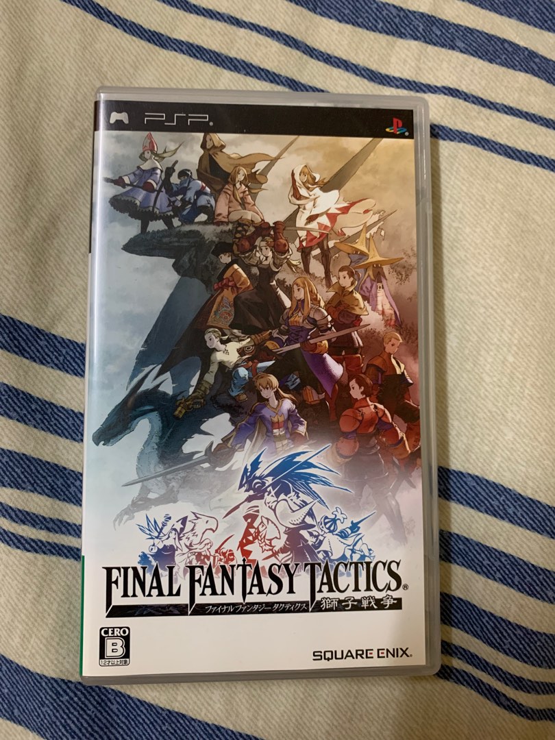 PSP FINAL FANTASY TACTICS, Video Gaming, Video Games, PlayStation on ...