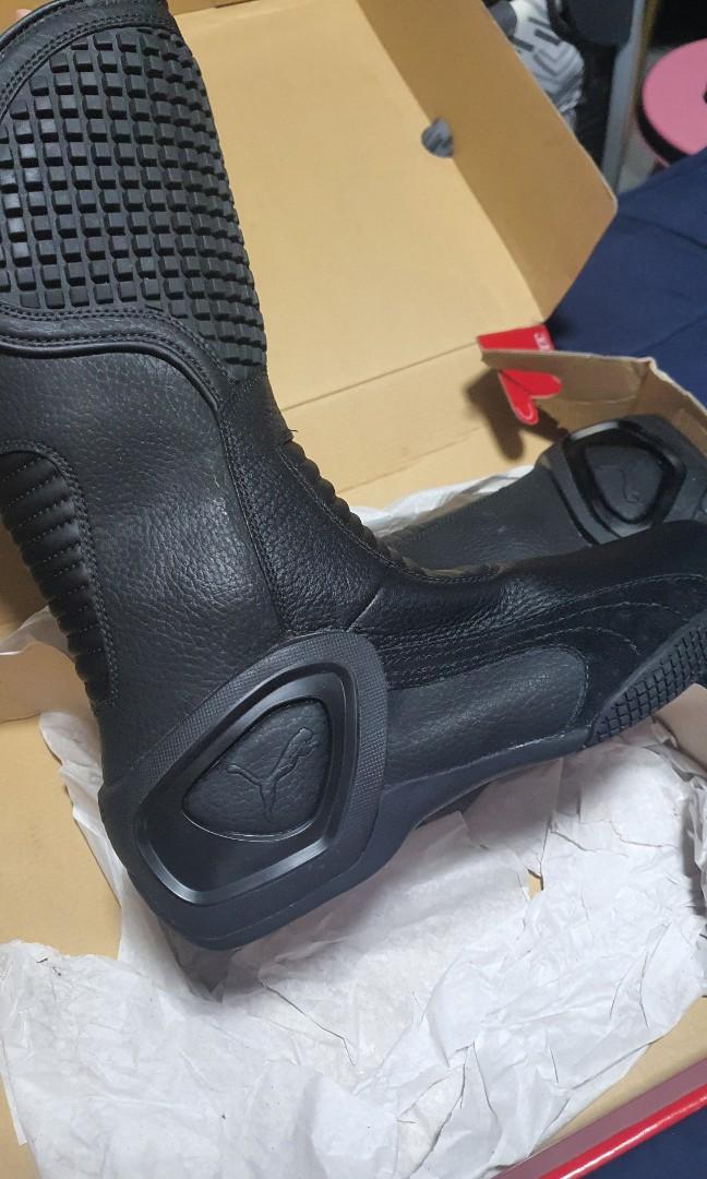 Puma Riding Boots, Motorcycles, Motorcycle Apparel on Carousell