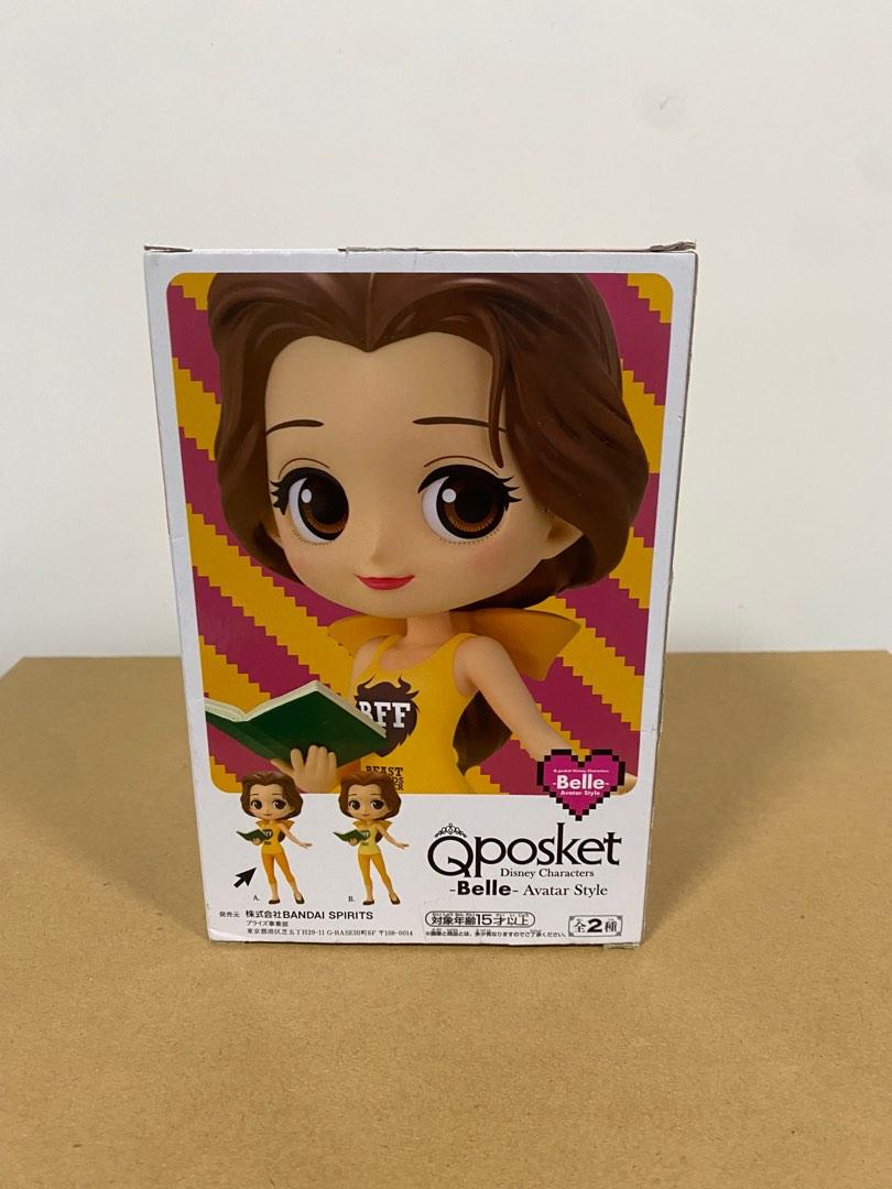 Qposket qp Disney characters 美女與野獸 beauty and beast 貝兒 belle 無敵破壞王造型 avatar style A色 景品 figure ...