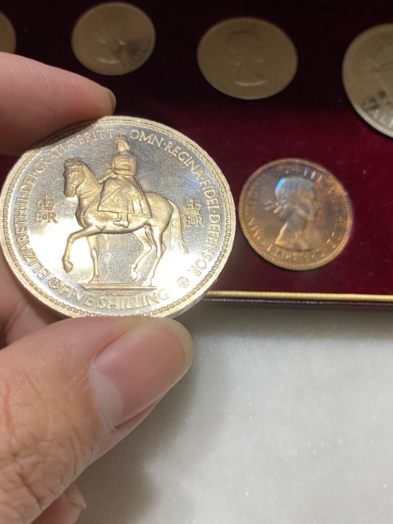 Rare QEII Coronation proof specimen coin set 2nd June 1953, Hobbies ...
