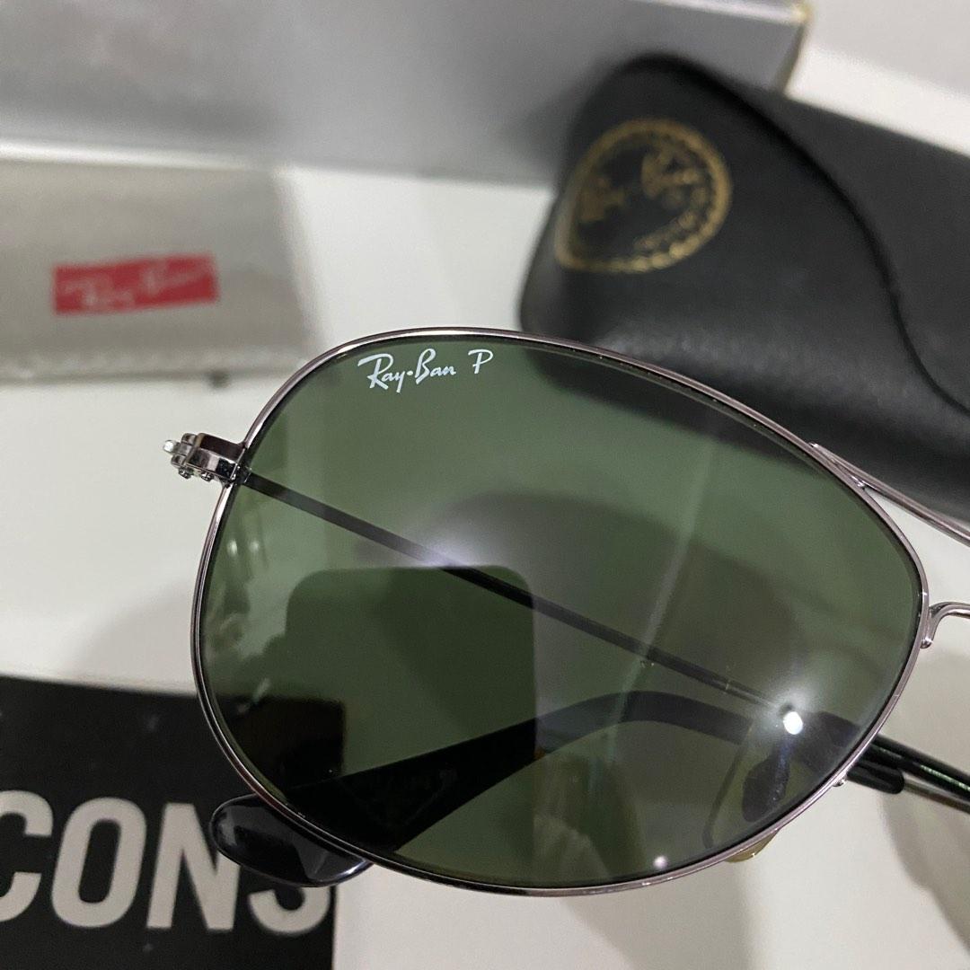 Ray ban Cockpit Polarized, Men's Fashion, Watches & Accessories ...