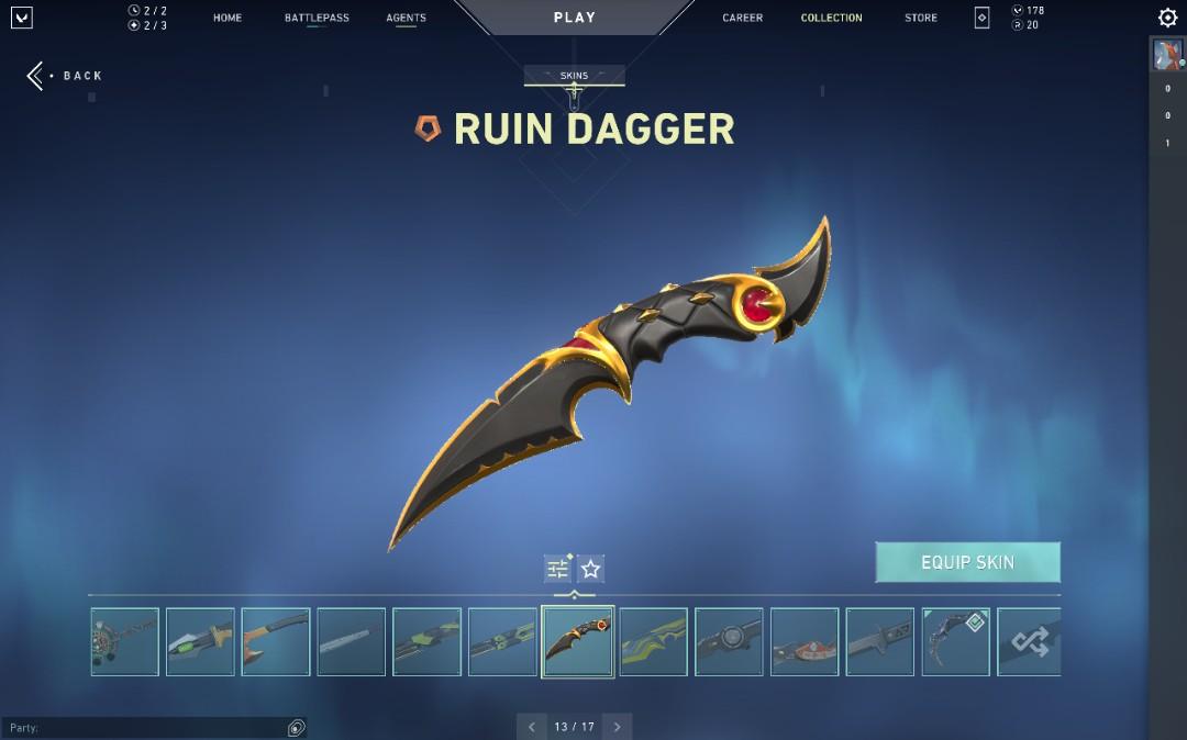 Reaver 2.0 Bundle Super Stacked Valorant Account, Video Gaming, Gaming ...