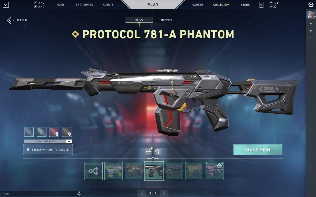 Reaver 2.0 Bundle Super Stacked Valorant Account, Video Gaming, Gaming ...