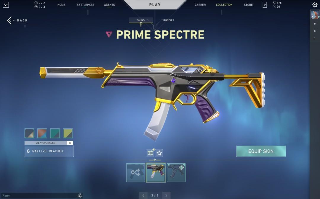 Reaver 2.0 Bundle Super Stacked Valorant Account, Video Gaming, Gaming ...