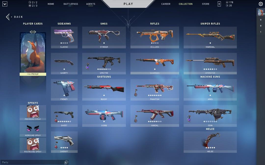 Reaver 2.0 Bundle Super Stacked Valorant Account, Video Gaming, Gaming ...