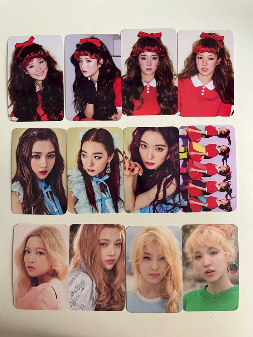 red velvet 8th anni photocards, Hobbies & Toys, Memorabilia & Collectibles, K-Wave on Carousell