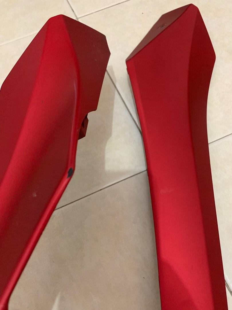 Red Xmax coverset, Motorcycles, Motorcycle Accessories on Carousell