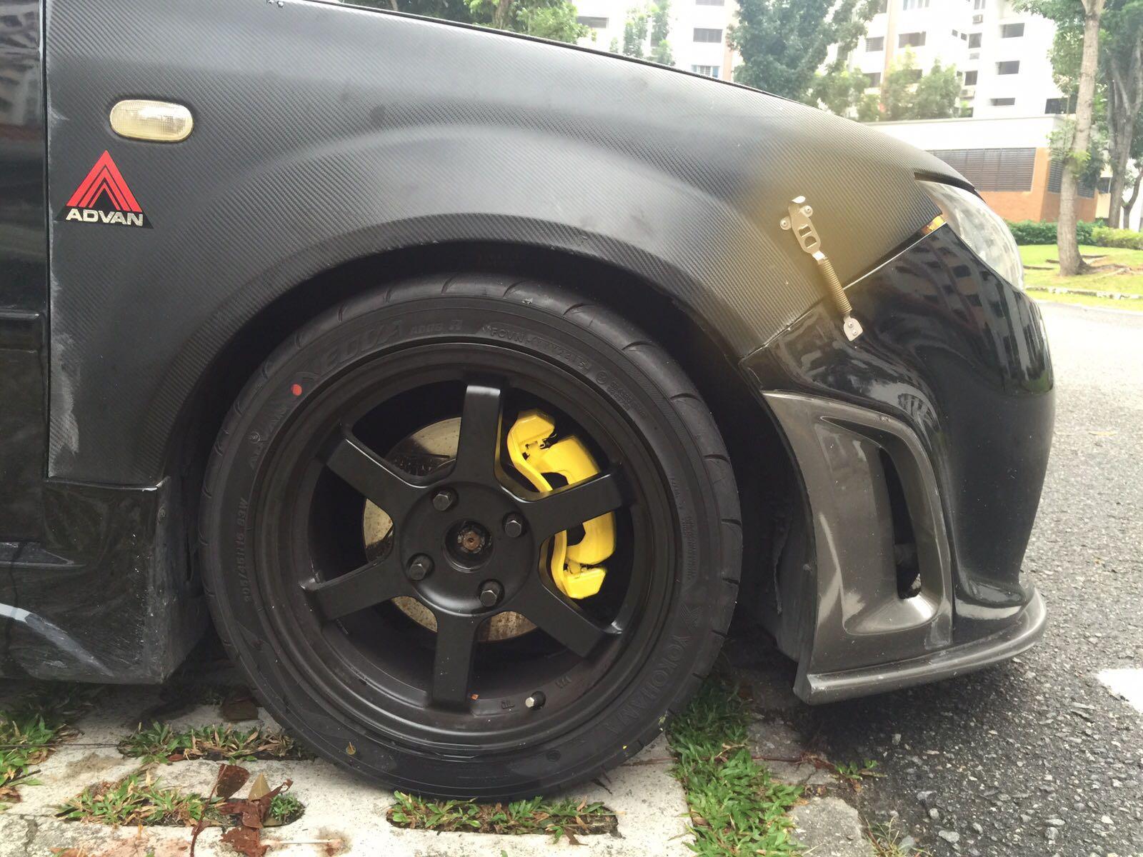 Rota Grid 4x114.3 TE37 with AD08R, Car Accessories, Tyres & Rims on ...