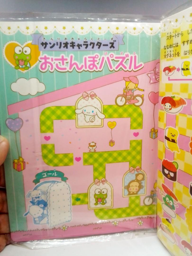 Sanrio Characters Activity Magnetic Book Brand New, Hobbies & Toys ...