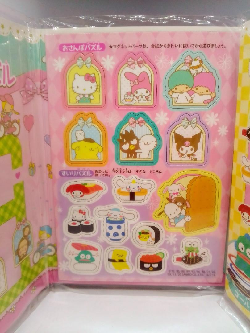 Sanrio Characters Activity Magnetic Book Brand New, Hobbies & Toys ...