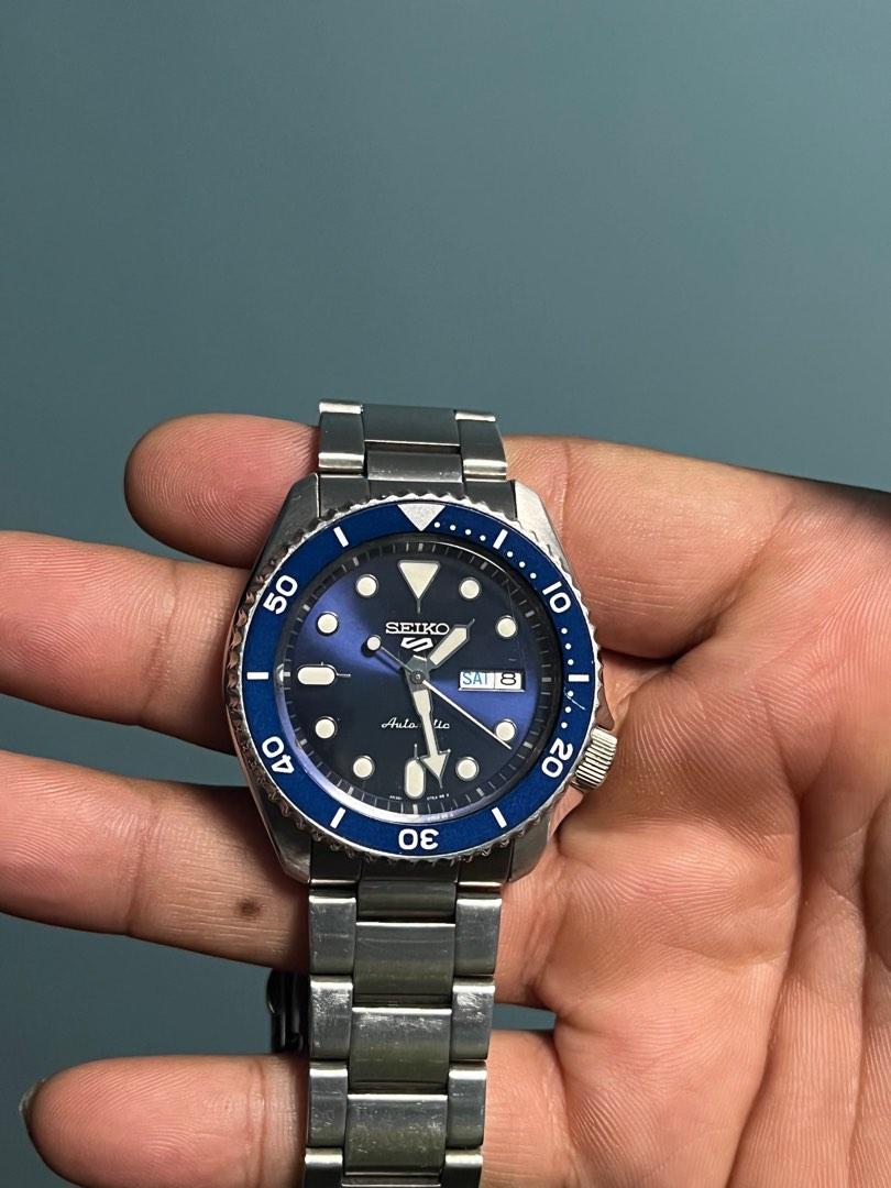 Seiko 5 Blue Automatic, Men's Fashion, Watches & Accessories, Watches ...