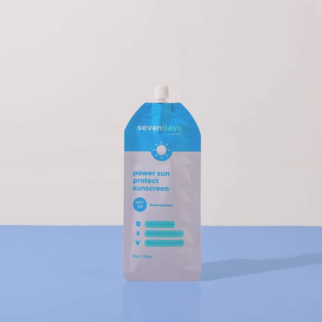 Sevendays by Her Skin Power Sun Protect Sunscreen SPF 40, Beauty ...