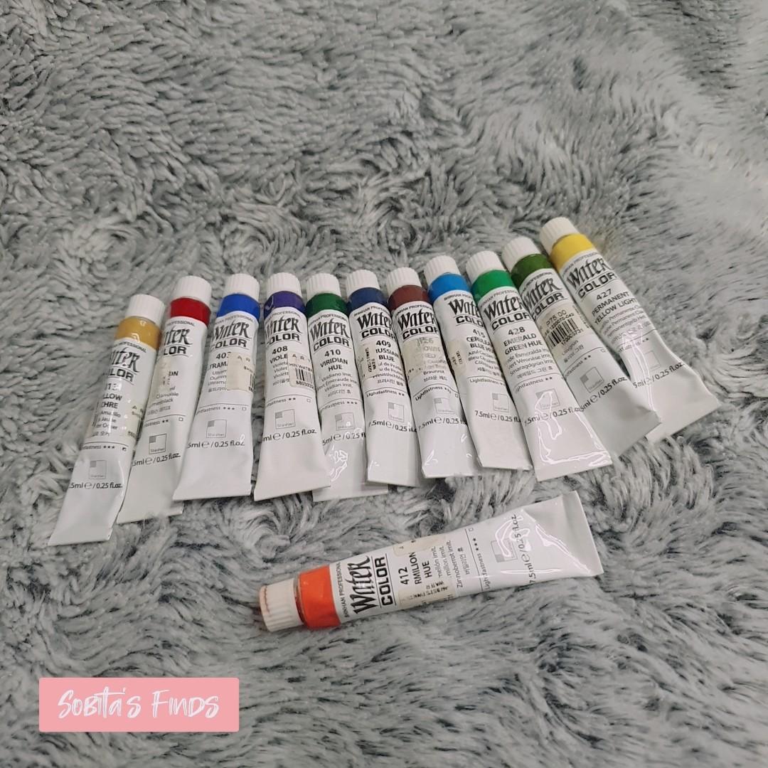 ShinHan Professional watercolors, 12 colors, Hobbies & Toys, Stationary ...