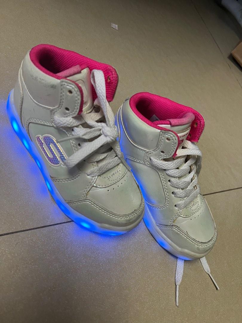 Skechers LED light up shoes, Babies & Kids, Babies & Kids Fashion on ...