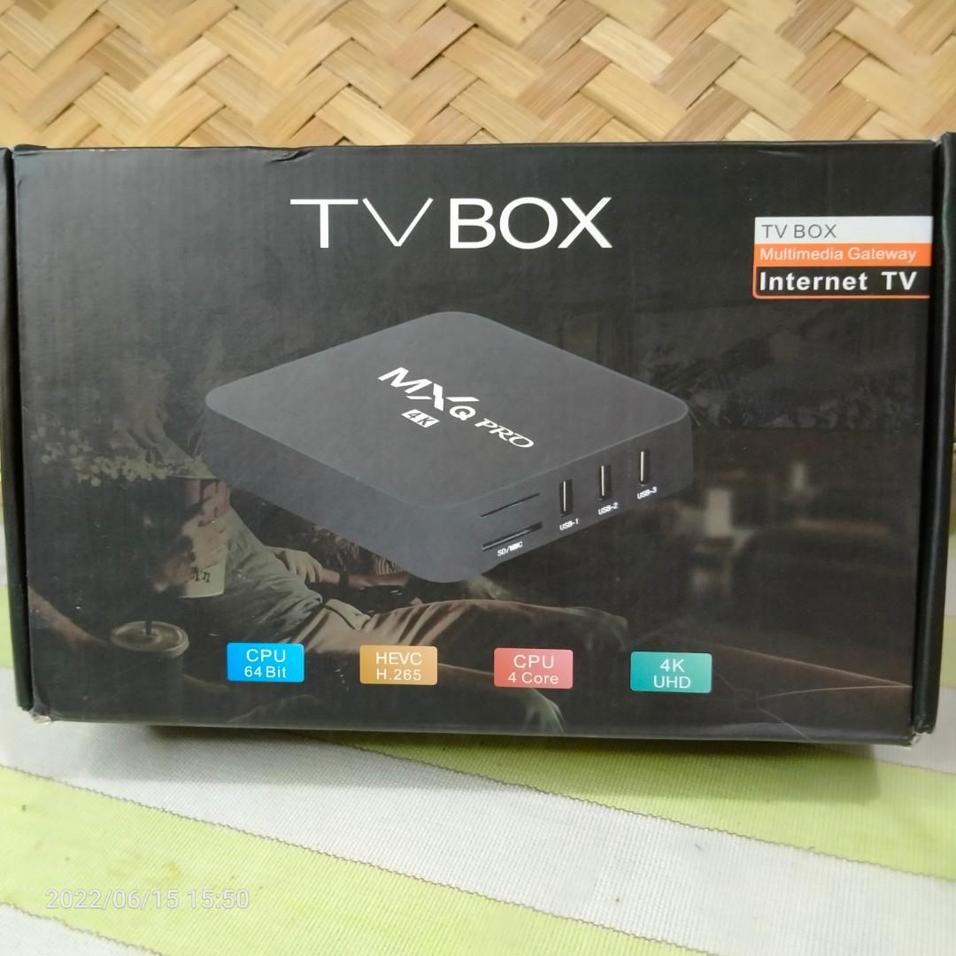 Smart TV Box MAX Q Pro 4K Android 11.1 Ram 4GB/64GB Original, Aksesoris ...