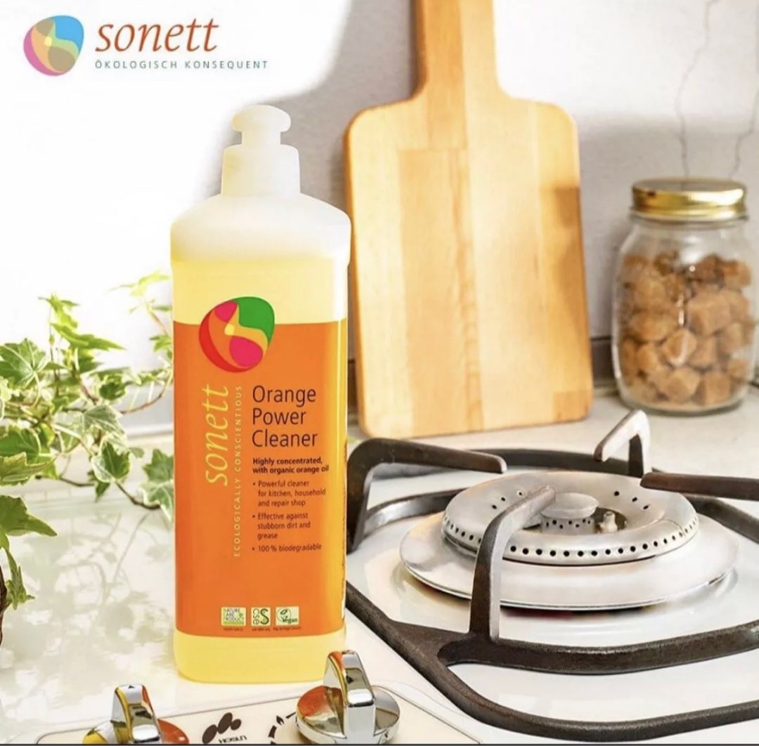 Sonett Organic Kitchen Multi-Purpose Cleaner -Orange Power Cleaner ...