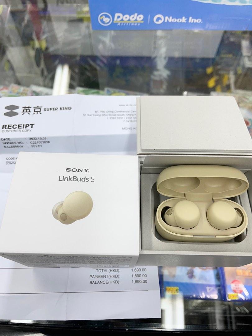 Sony LinkBuds S 全無線降噪耳機 淡褐色 WF-LS900N/CCE 香港行貨, 音響器材, 耳機 - Carousell