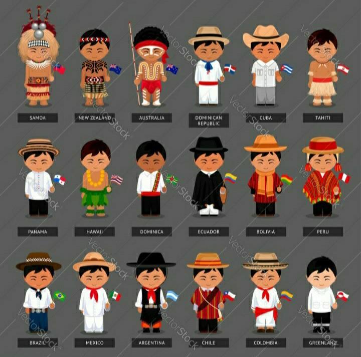 Latin American / South American Costume ( Argentina, Brazil, Colombia ...