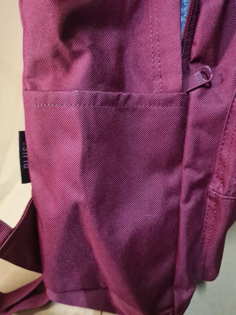 SPAO x Snoopy Maroon Backpack, Women's Fashion, Bags & Wallets ...