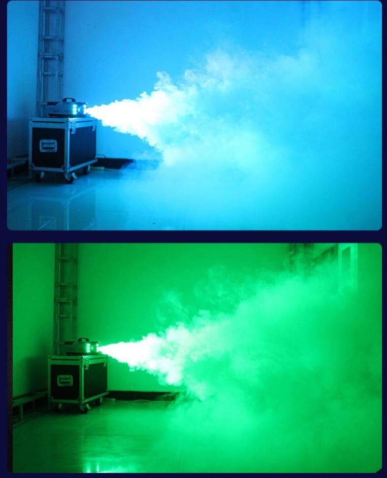 Special effects 400w smoke machine / 500w 7 colours LED lights smoke ...
